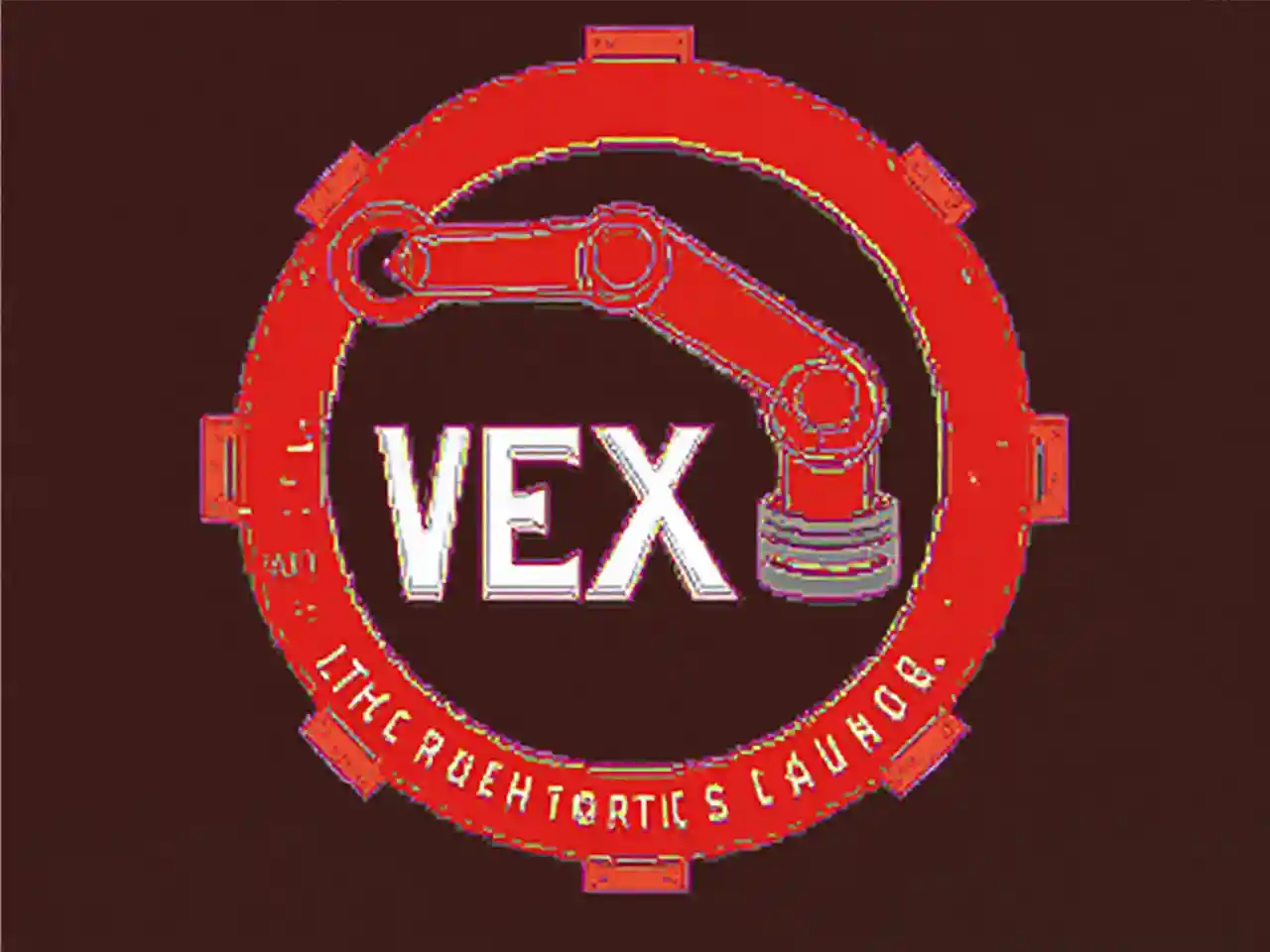 Innovative Robotics Team Logo Design Featuring Arm and Gear