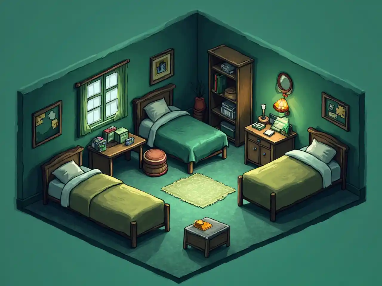 Exploring the Enigmatic Charm of a Fantasy Dorm Room