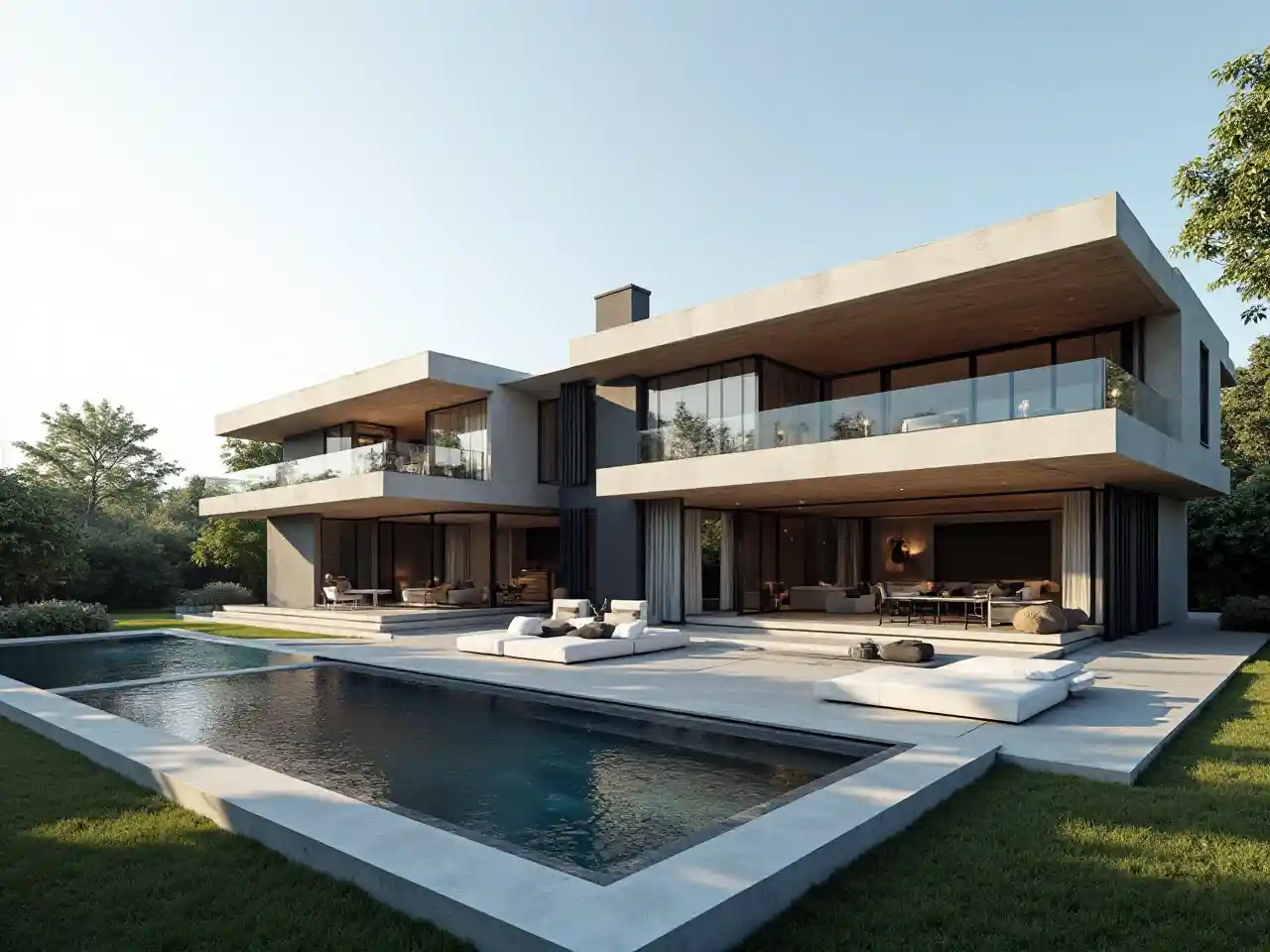Exploring the Elegance of Modern Mansion Architecture