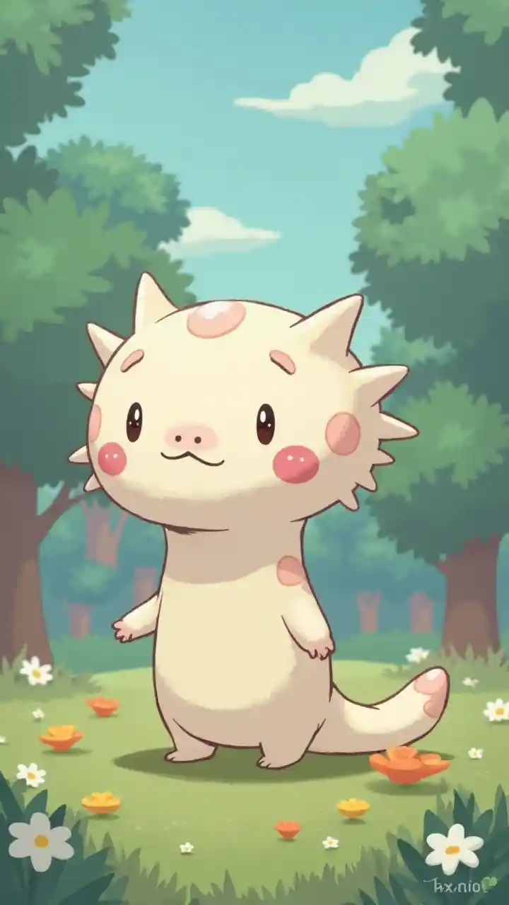 Exploring the Unique Axolotl in Animal Crossing Art Style