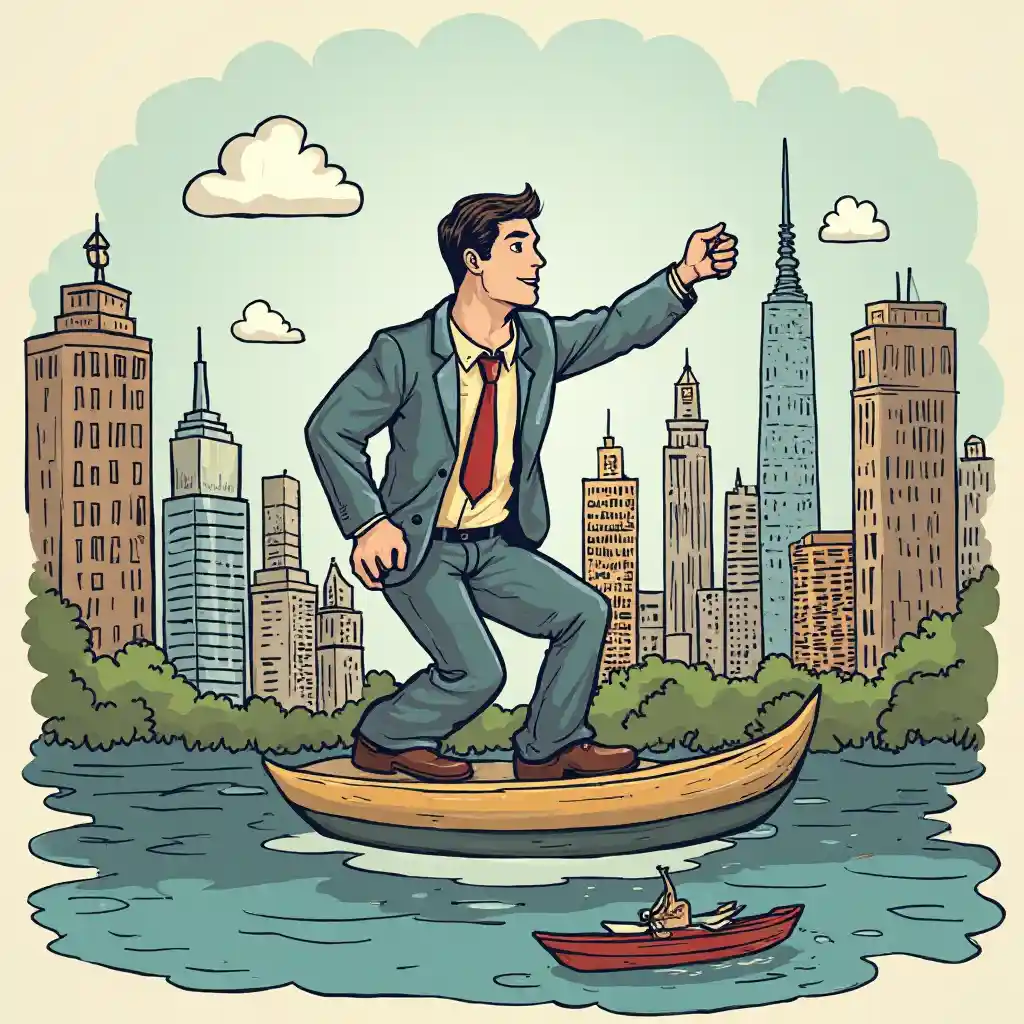 Visual Representation of Capitalism in Modern Society