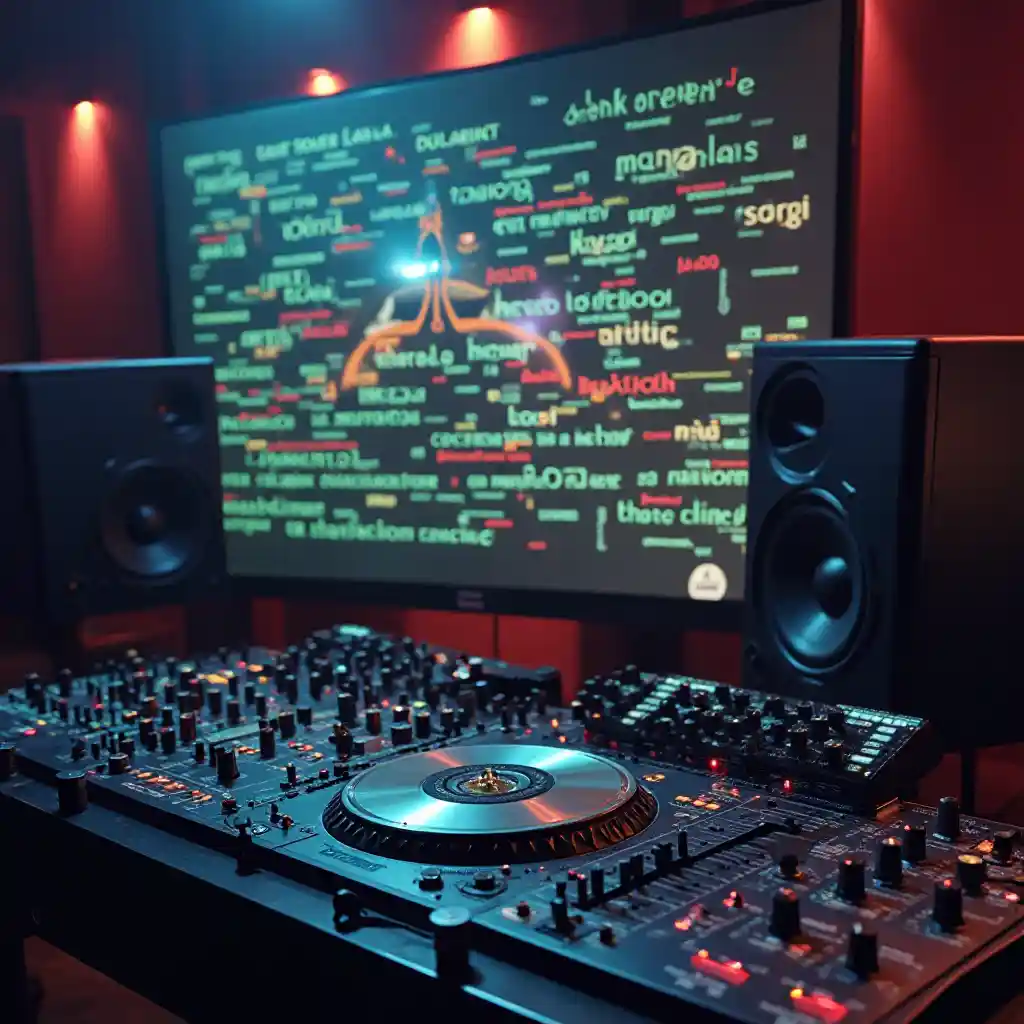 Creative Design for a Professional Recording Studio Poster