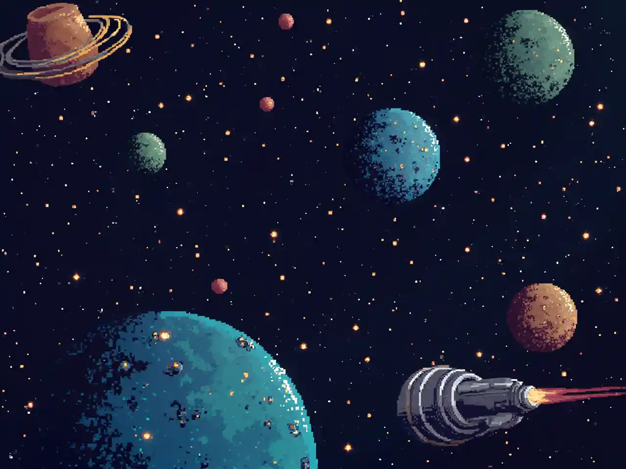 Exploring the Nostalgic Space Video Game of the 90s