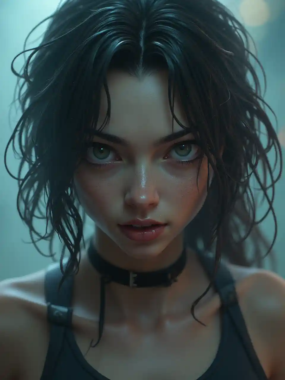 The Expression of Anger in Digital Female AI Art