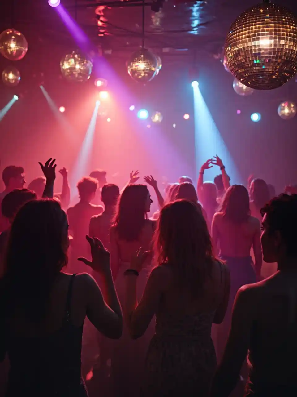 Experience the Vibrant Energy of a Retro Disco Club