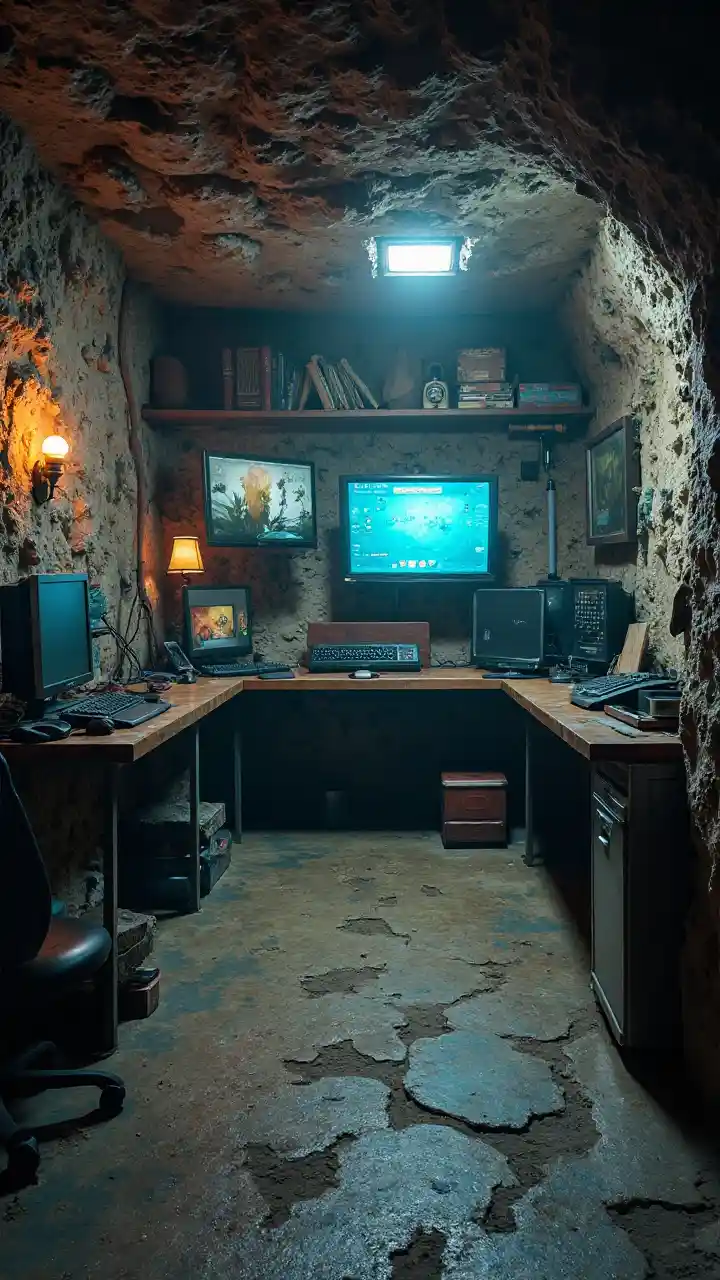 Exploring the Camouflaged Underground Computer Room