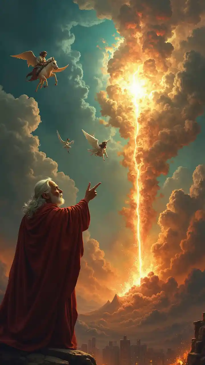 Apocalyptic Visions: Prophecies in the Sky Unfold