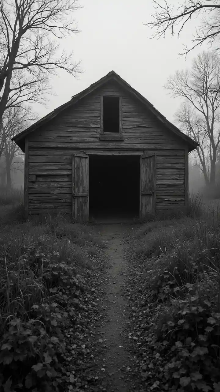 The Haunting Silence of an Abandoned Barn Crime Scene