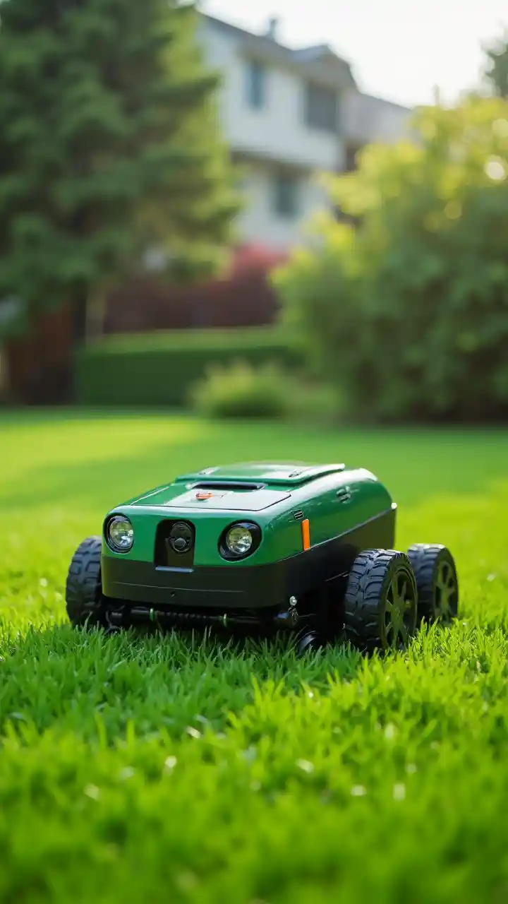 Innovative Lawn Care Robot for Efficient Grass Trimming