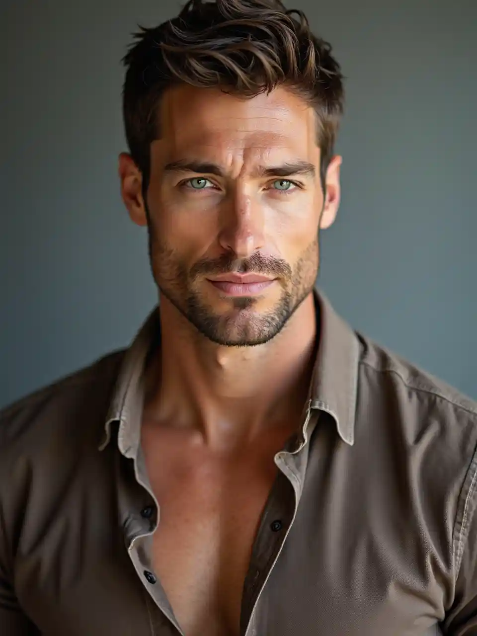 Portrait of a Sophisticated Athletic Man Named James Stone
