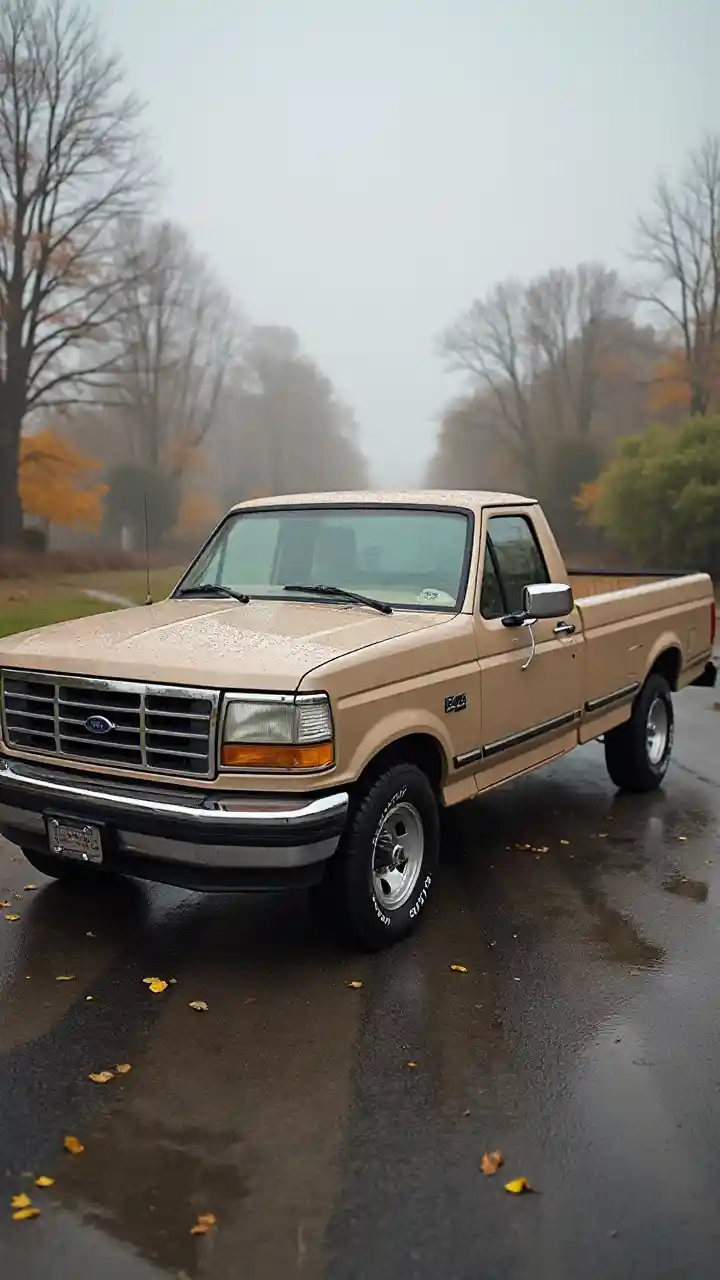Exploring the Features of the 1996 Tan Ford F-150 Truck