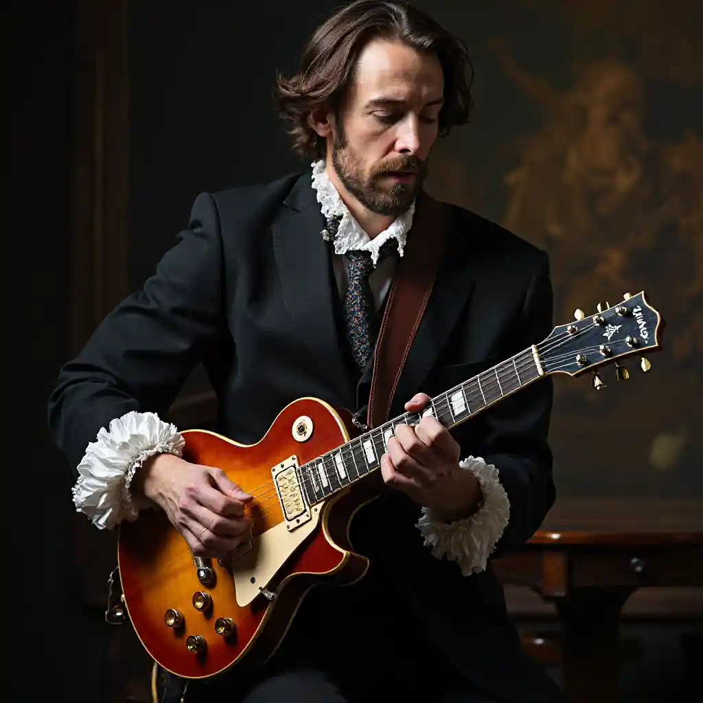 Shakespeare's Unexpected Electric Guitar Performance
