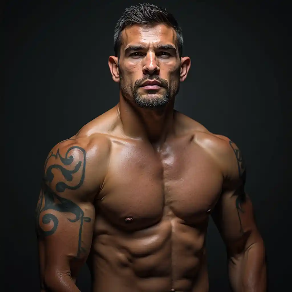 Handsome UFC Fighter Captured in Stunning Image