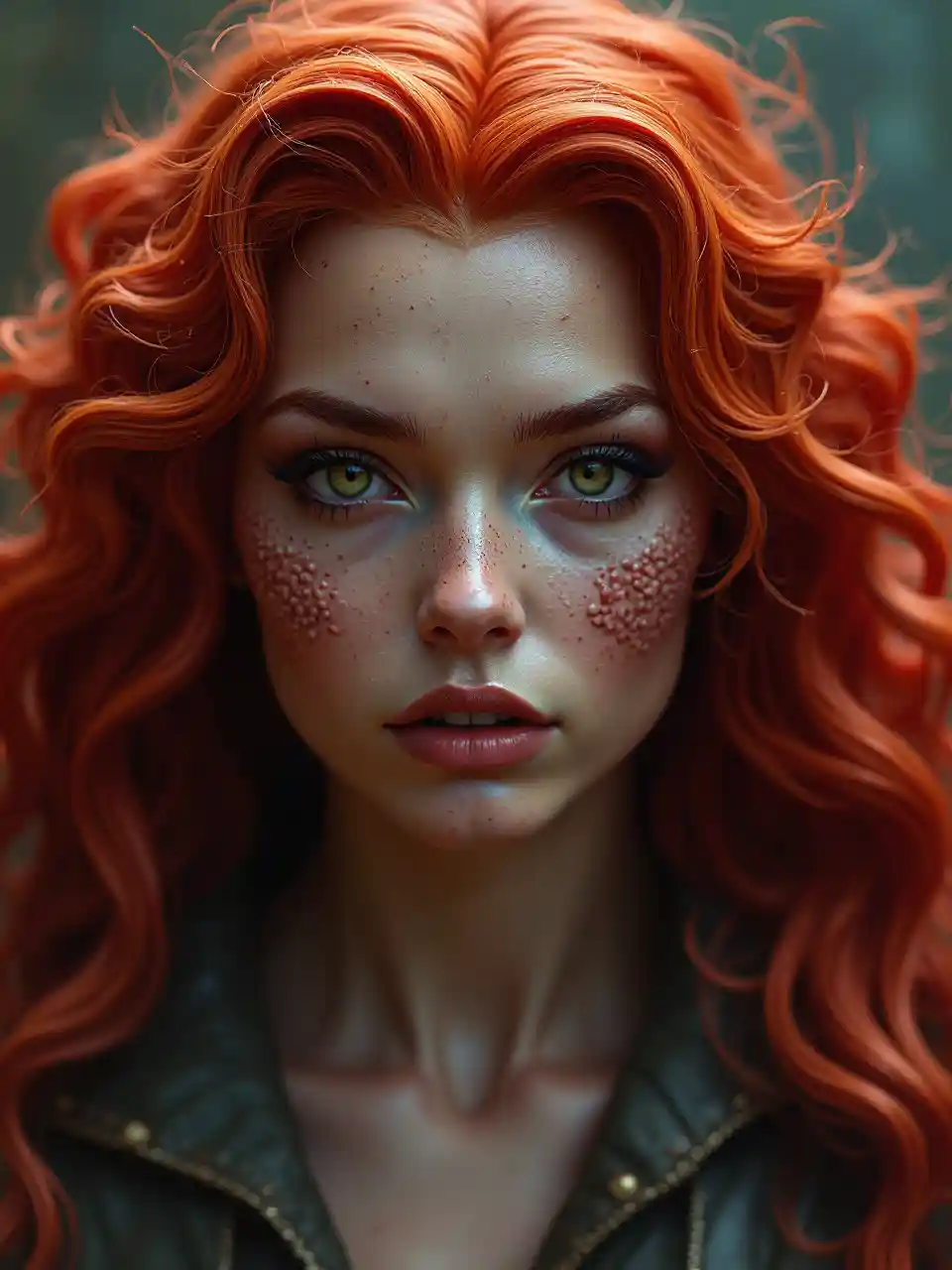 Transformative Art Depicting Medusa in Hyper-Realistic Fantasy Style