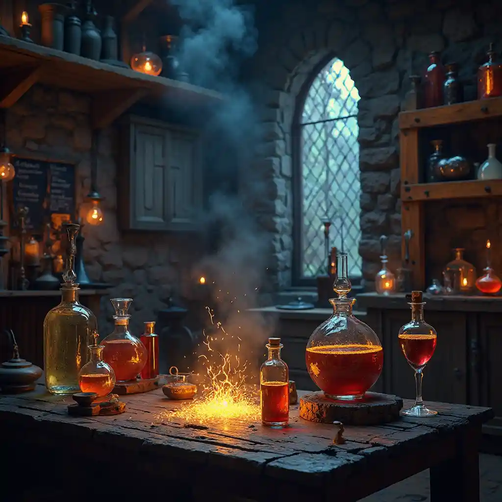The Enigmatic World of Medieval Alchemist Workshops