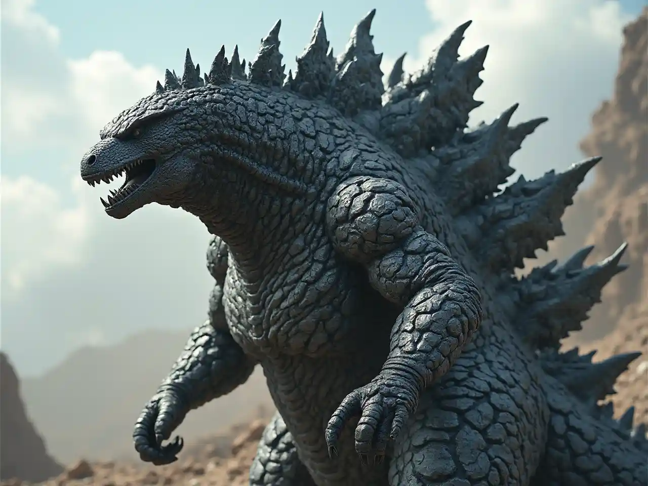 The Rise of the Heavily Armored Metallic Godzilla