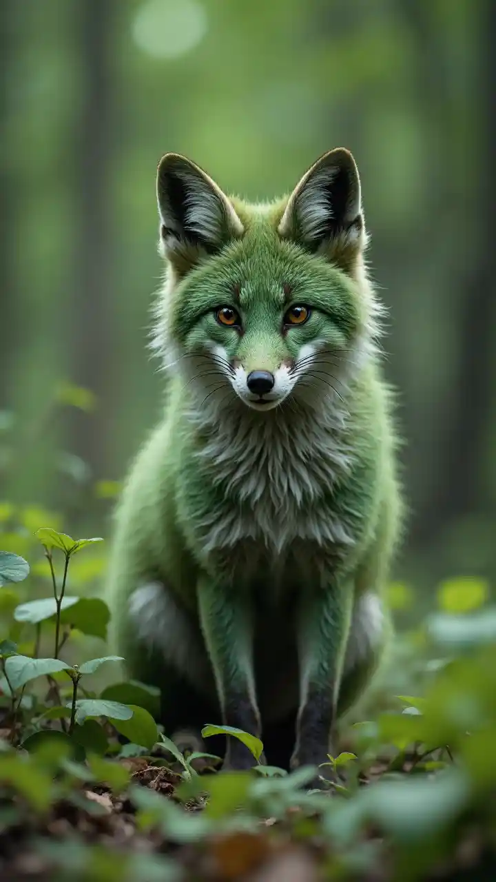 Exploring the Habitat of the Green Fox in Nature