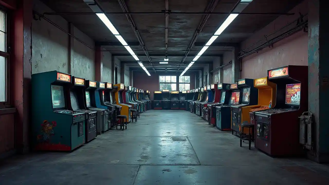 Exploring the Forgotten Memories of an Abandoned Arcade Hall