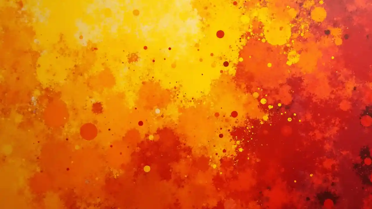 Exploring Acid-Like Splotch Patterns on Vibrant Fabrics