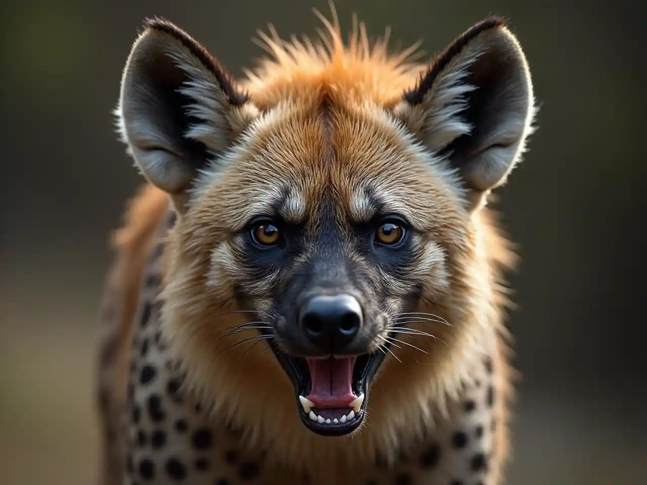 The Enigmatic Charm of an Athletic Hyena