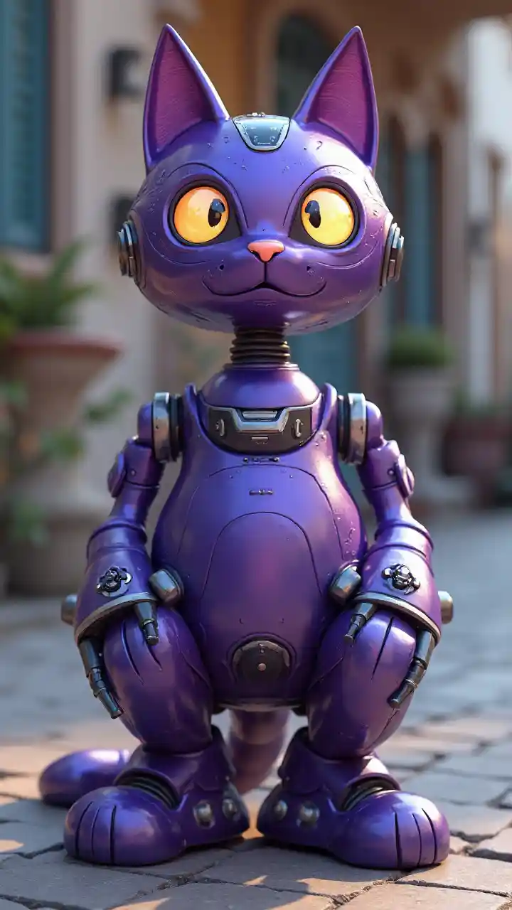 Exploring the Unique Features of the Purple BB8 Robot Cat Droid