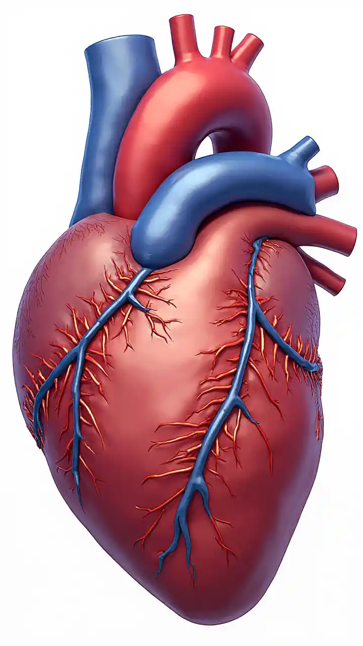 Illustrative Medical Anatomy of the Human Heart Explained