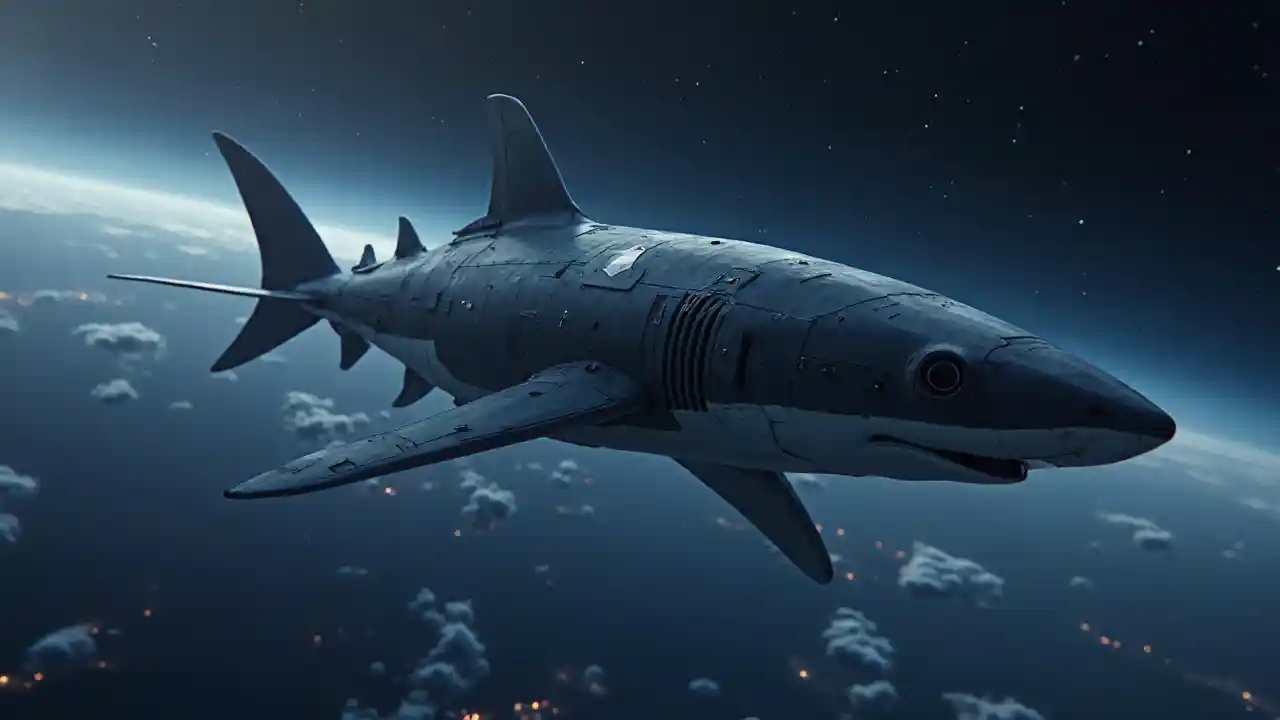 Exploring the Mysteries of a Shark-Shaped Spaceship