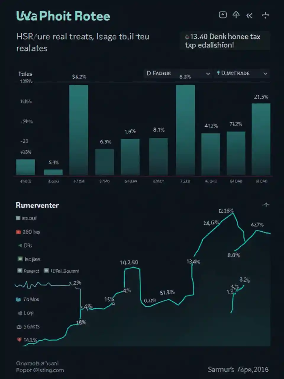 Visualizing Real Estate Taxes Dataset Using Dark Theme