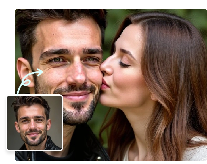 Free AI Kissing Generator: AI-Generated Kissing Couple Portraits from ...