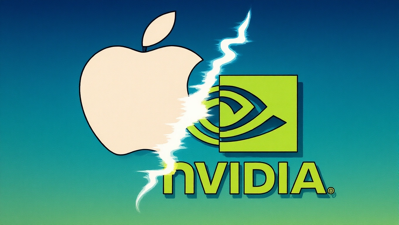 Can Apple Reclaim the Top Spot? Predicting Whether Its Market Cap Will Surpass NVIDIA Again