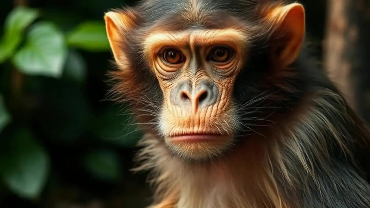 The Charming Chimpanzee: A Close-Up Adventure in AI Entertainment