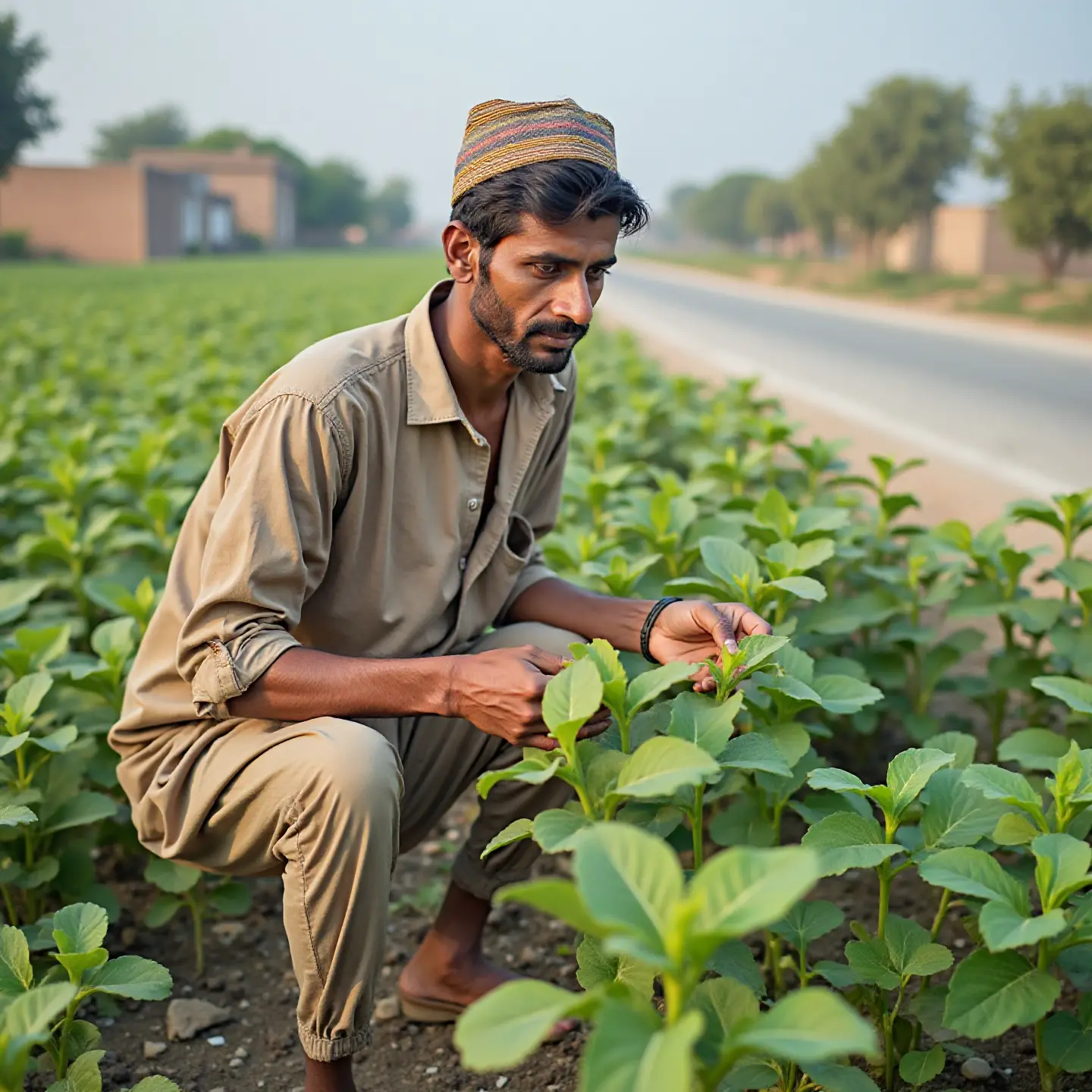 A Glimpse into the Life of a Young Pakistani Farmer