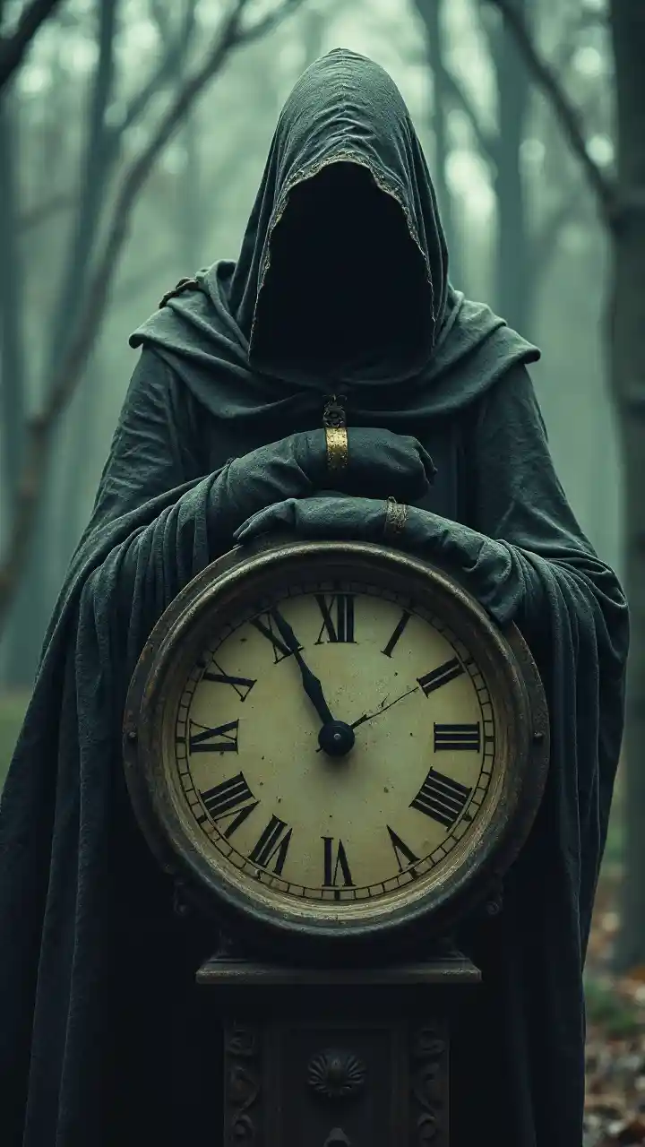 The Ominous Clock and Its Grim Reaper Symbolism