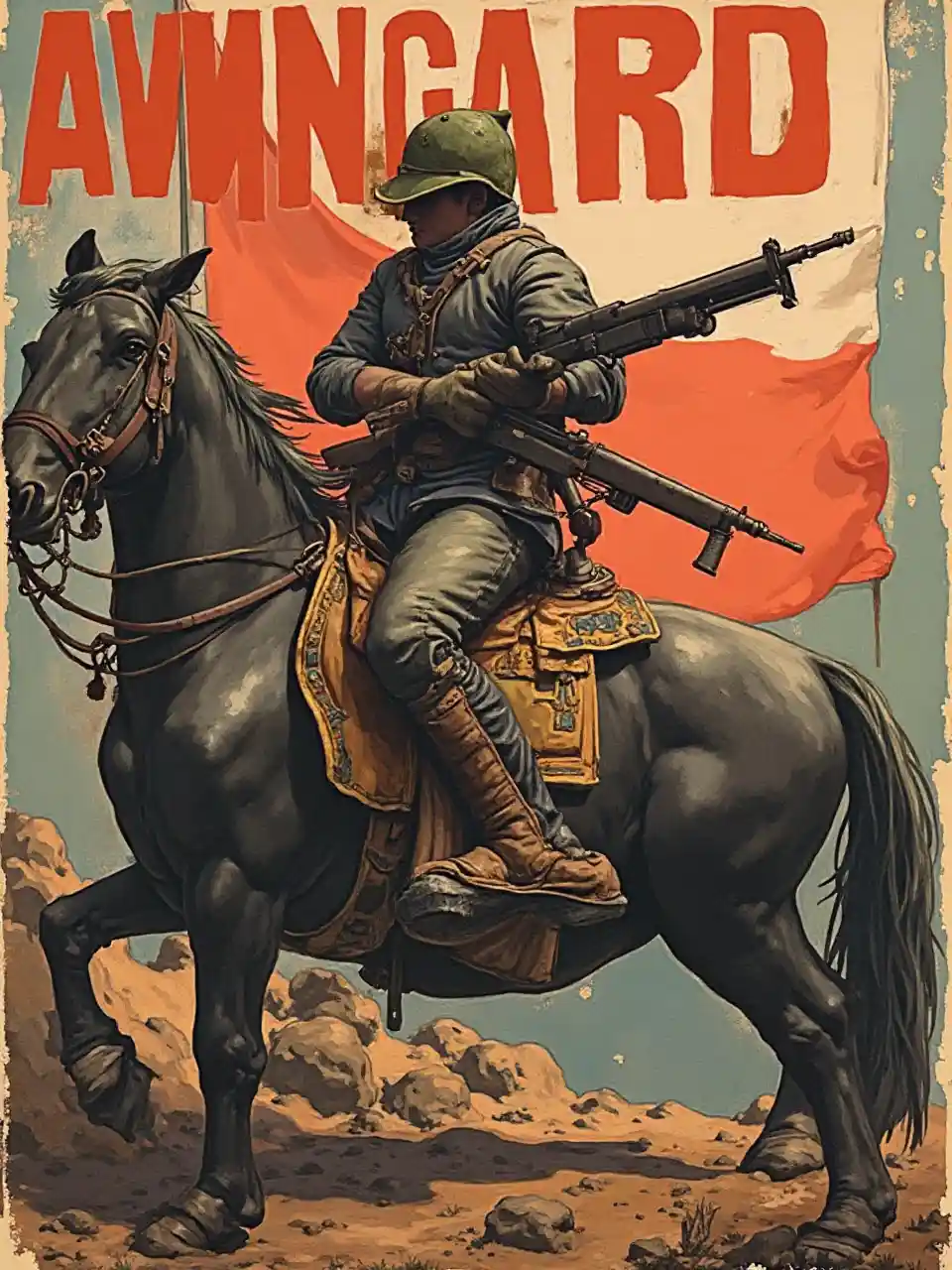 Exploring Russian Propaganda Through the Lens of Avangard