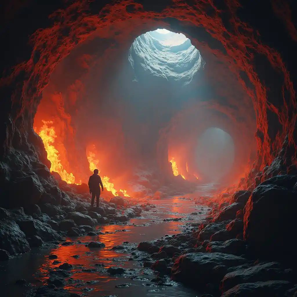 Exploring the Fiery Underground Video Game Arena