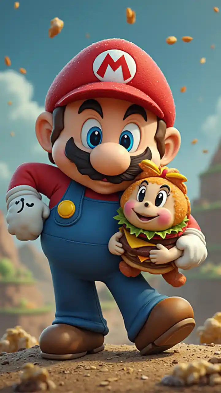 The Encounter of Super Mario and Goomba with Big Mac