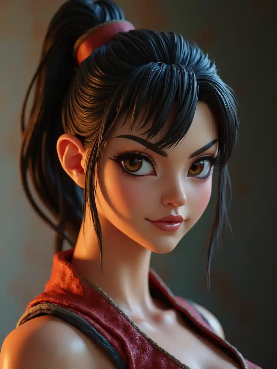 Chun-Li in Hyperrealistic Street Fighter Photography