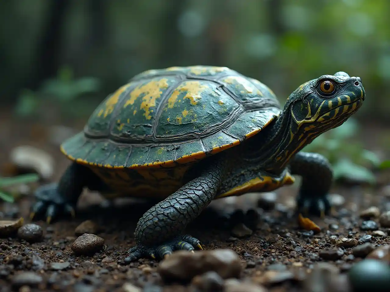 The Enigmatic Image of a Gothic Turtle