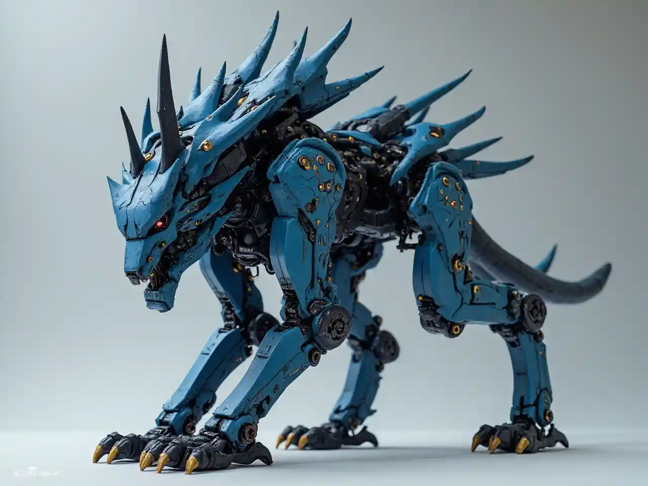 Exploring the Bipedal Mecha Wolf Hydra Design