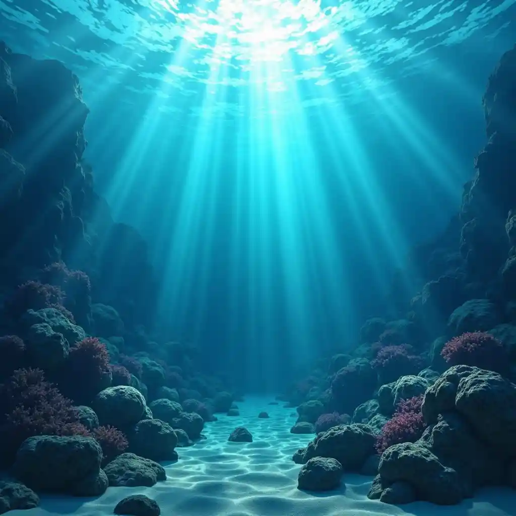Creating Stunning Underwater Sea Backgrounds for Presentations