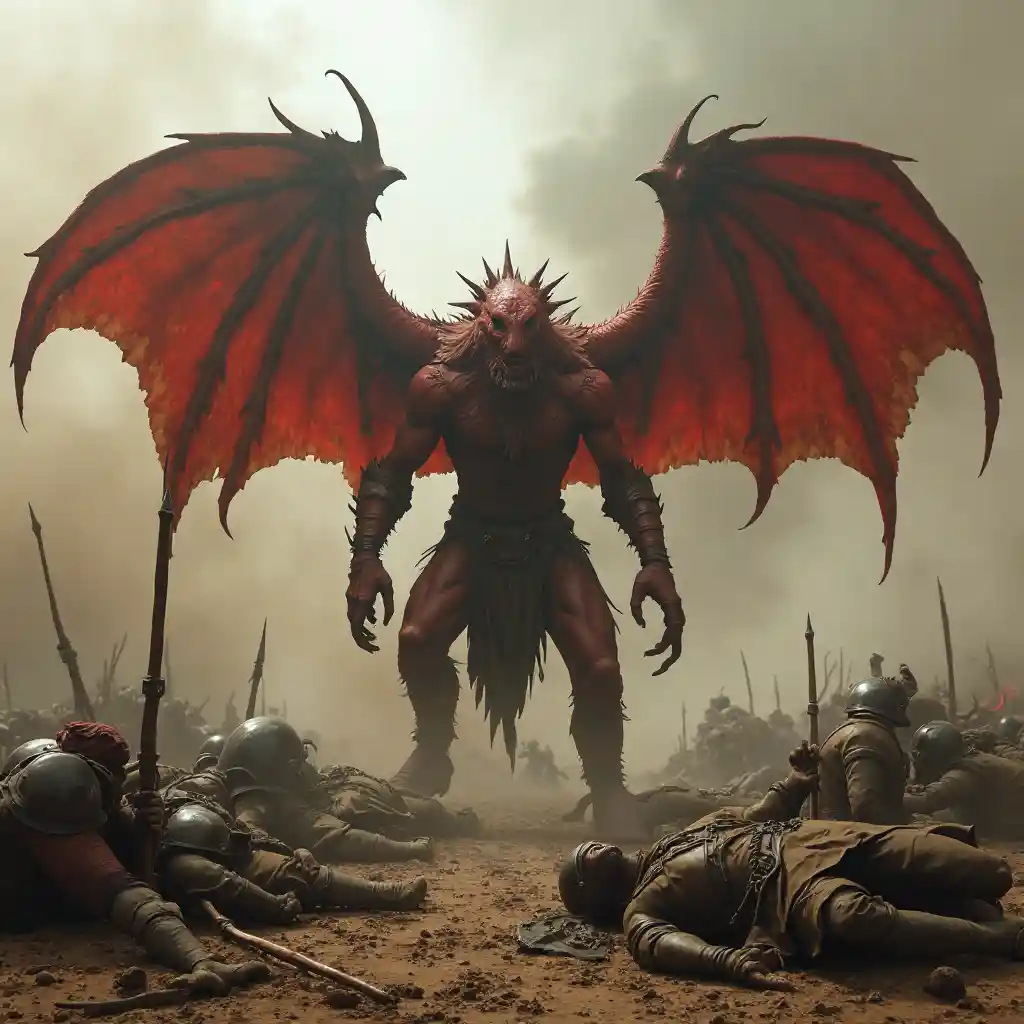 The Terrifying Winged Behemoth of the Battlefield