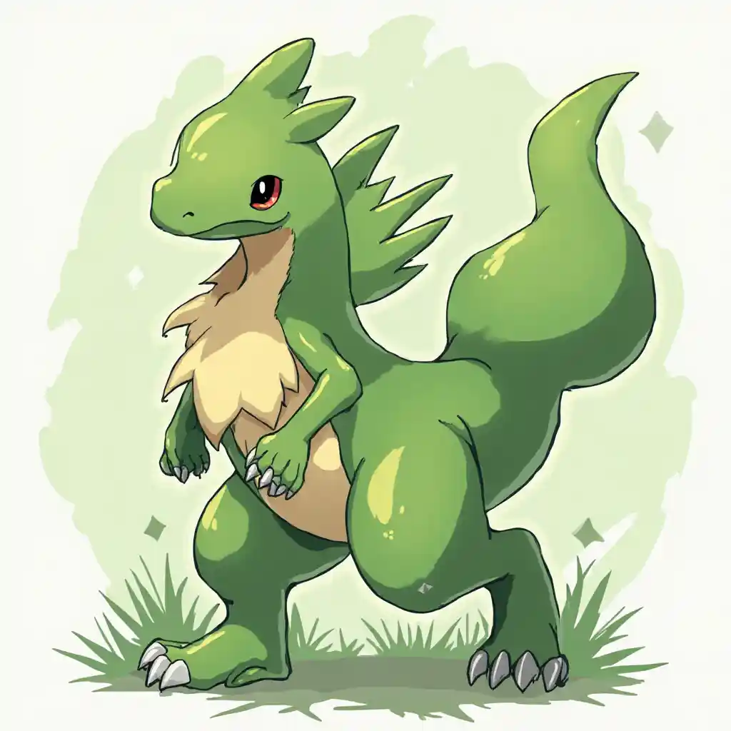 The Innovative Design of a New Grass Fighting Type Pokemon