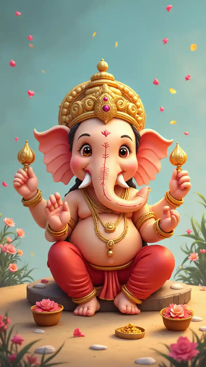 Celebrating Ganpati Through Animated GIFs and Art
