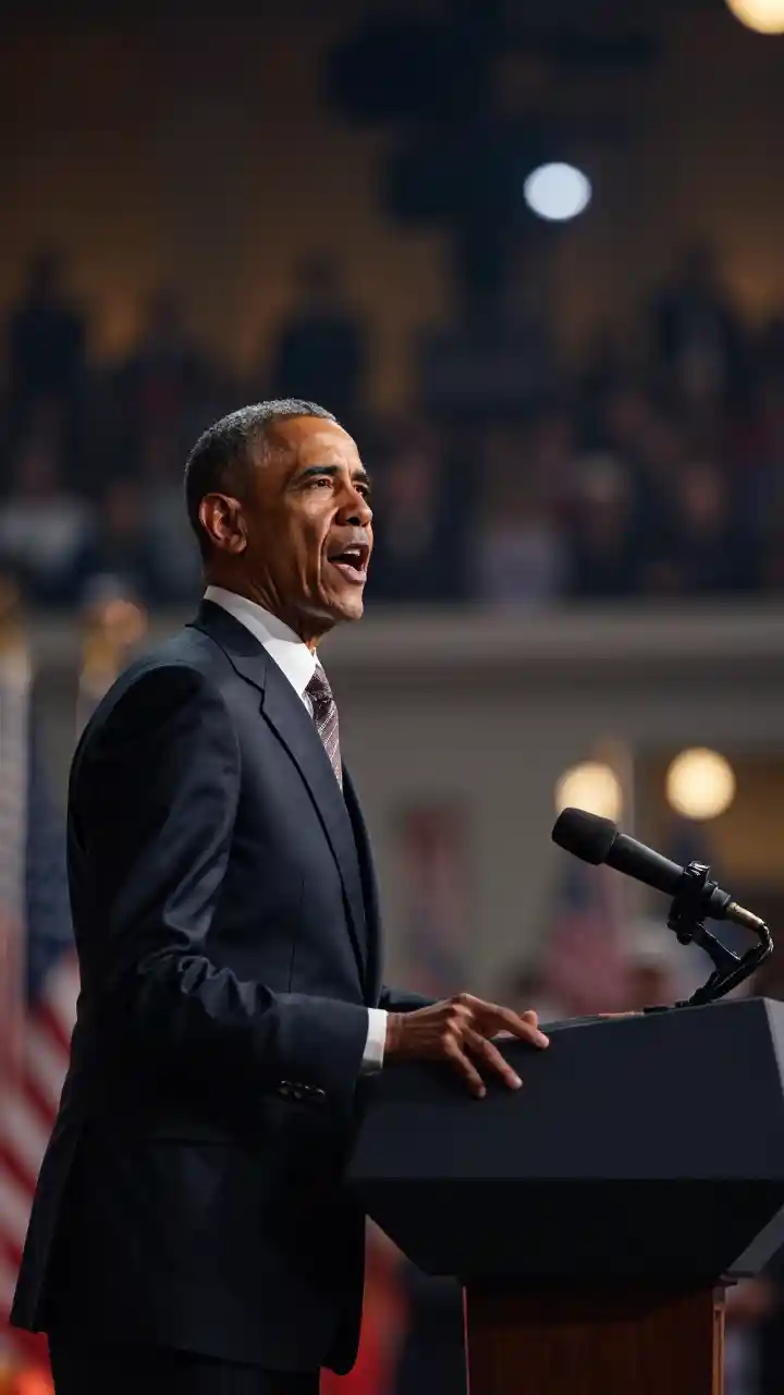 Obama Delivers Inspiring Speech on Hope and Change