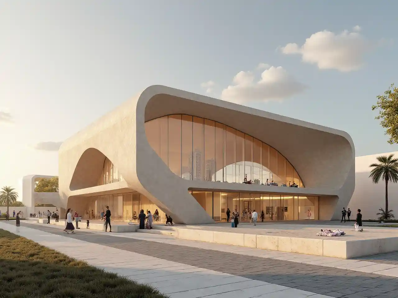 Innovative Modern Design for Qatar Soil Museum Exhibit