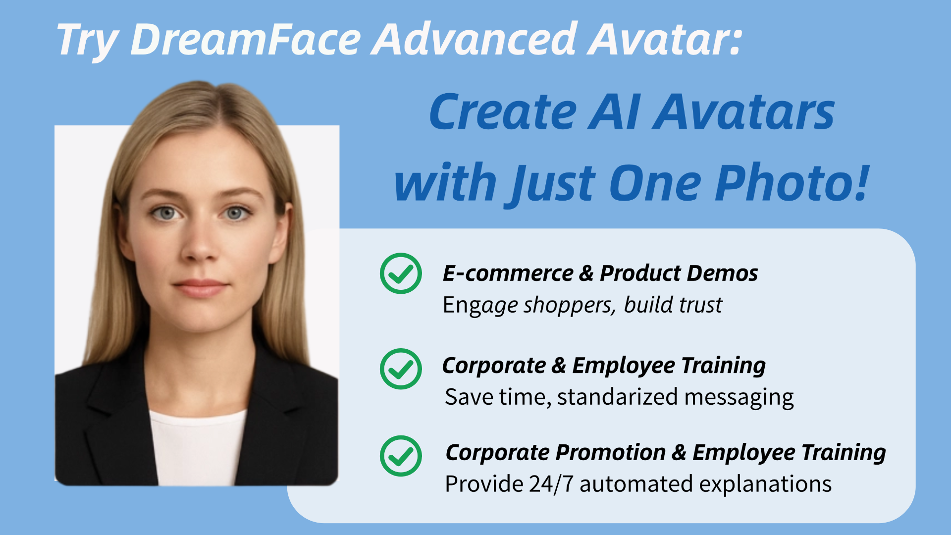 Create AI Avatar Videos with One Photo! Still Shooting Videos for ...