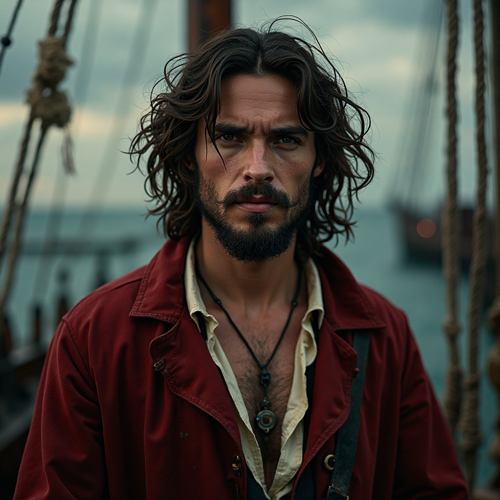 The Enigmatic Charm of a Dark Age Pirate Captain