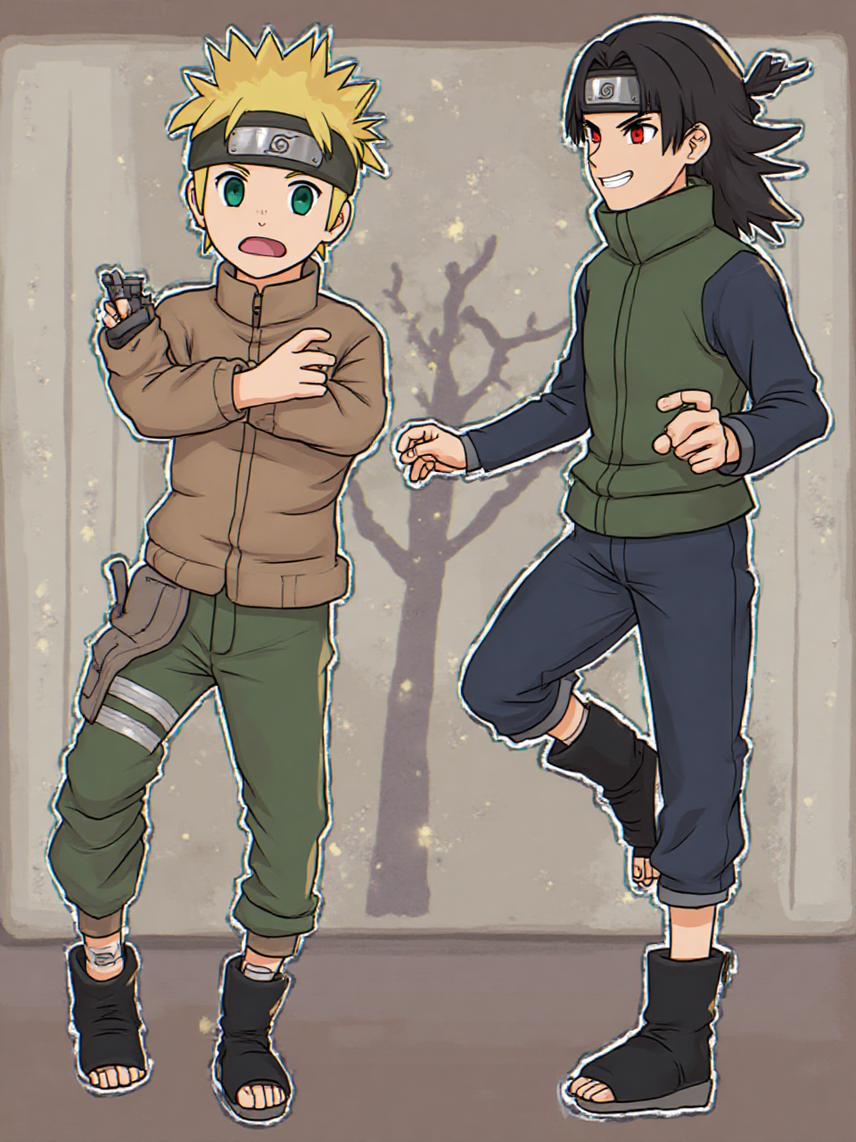 The Epic Journey of Naruto and Kenji Unfolds