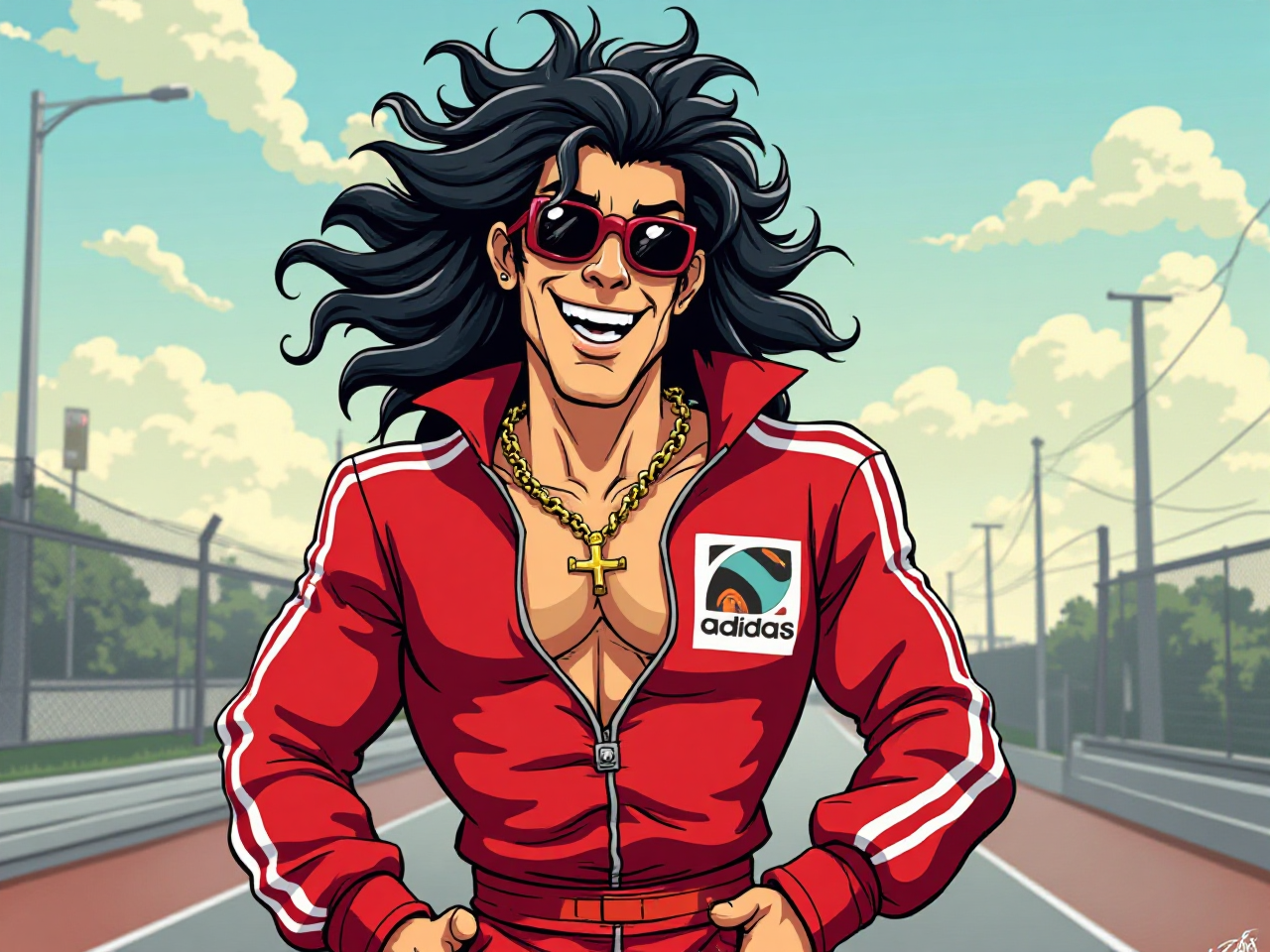 Tony The Streak: A Cartoon Character from 1980s Excess