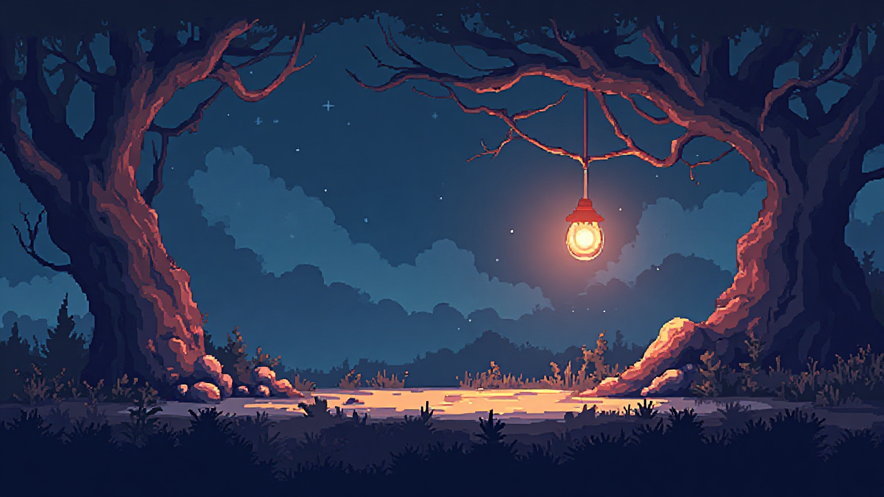 Exploring a Small Linear Pixel Art 2D Platformer Level